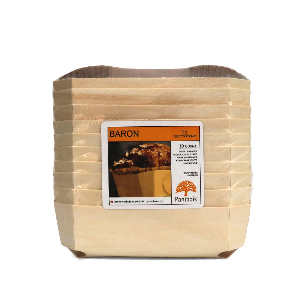 Wooden Baking Molds - Technobake